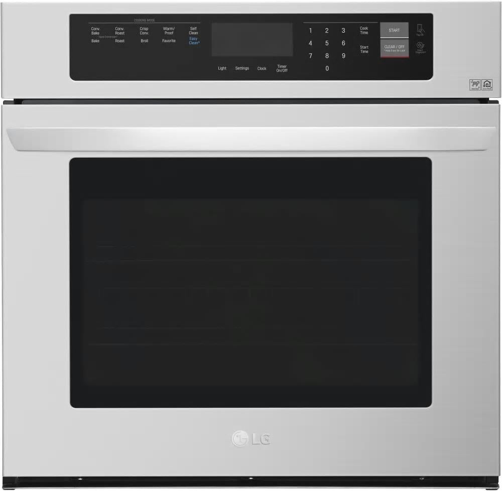 LG 30" 4.7 cu. ft NFC Tag on Single Electric Convection Wall Oven LWS3 ...