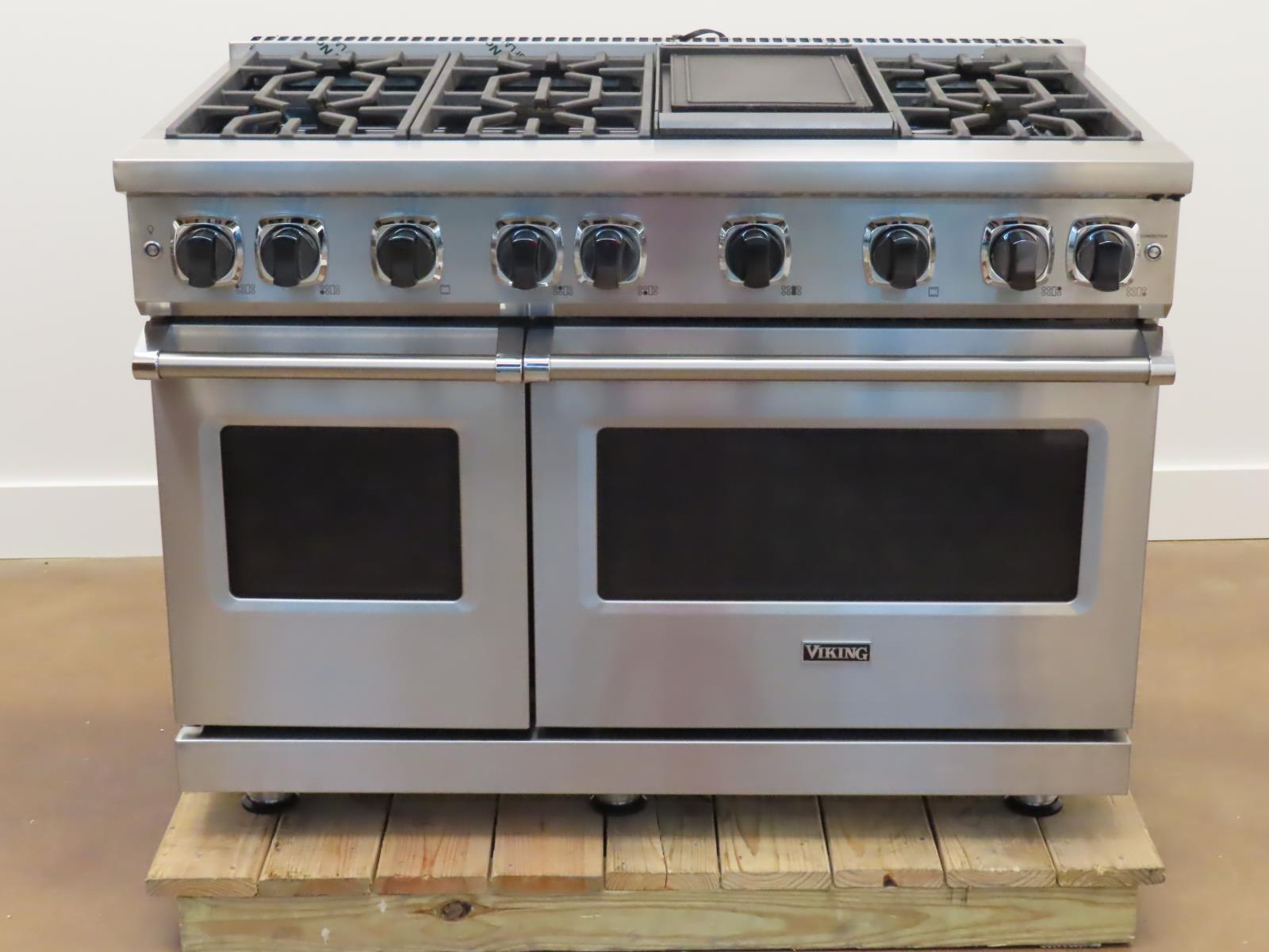 Viking 7 Series VGR74826GSS 48" Pro-Style Freestanding Gas Range 2021 ...