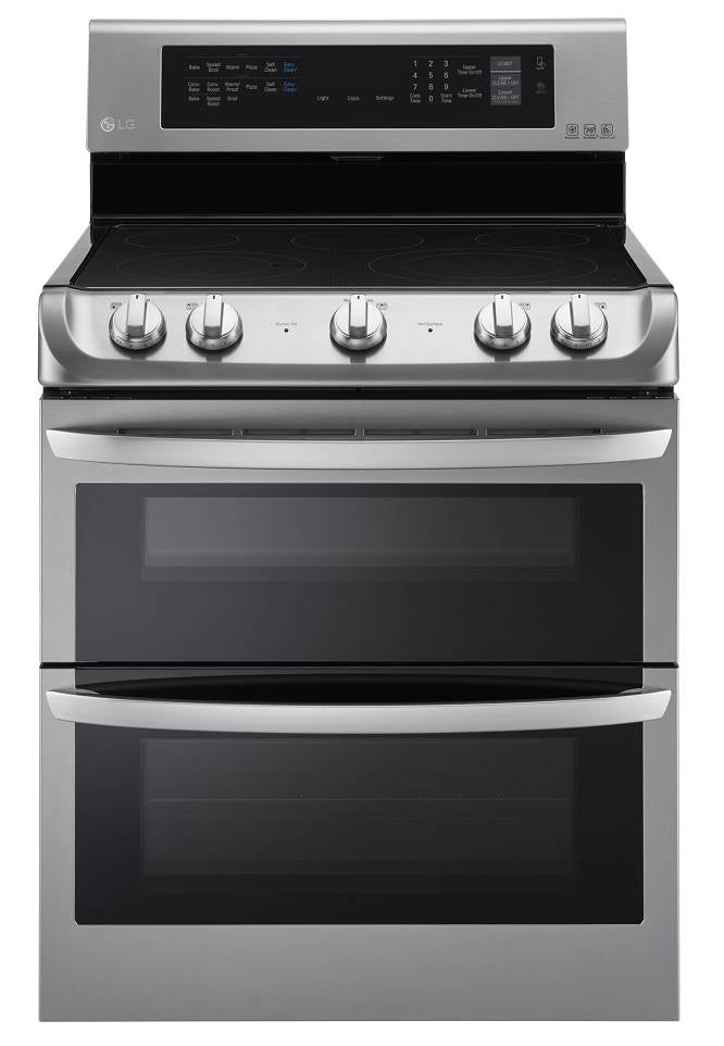 LG LDE4413ST 30" 7.3 cu.ft Stainless 5 Radiant Heating Elements Electr ...