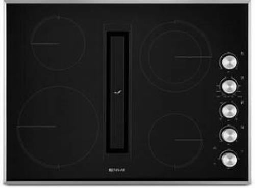 NIB JennAir Euro-Style Series JED3430GS 30 Inch Black Electric Cooktop ...